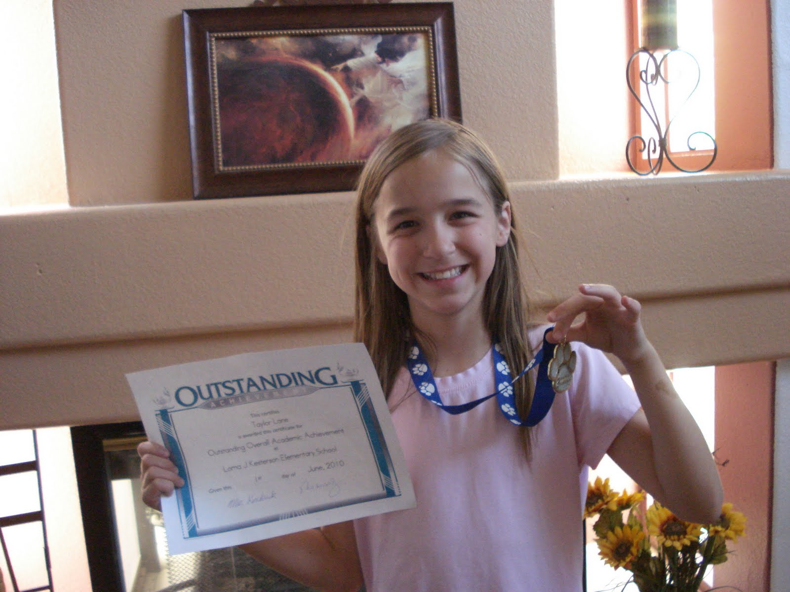 "OUT OF TIME": Tayor's graduation from 4th Grade
